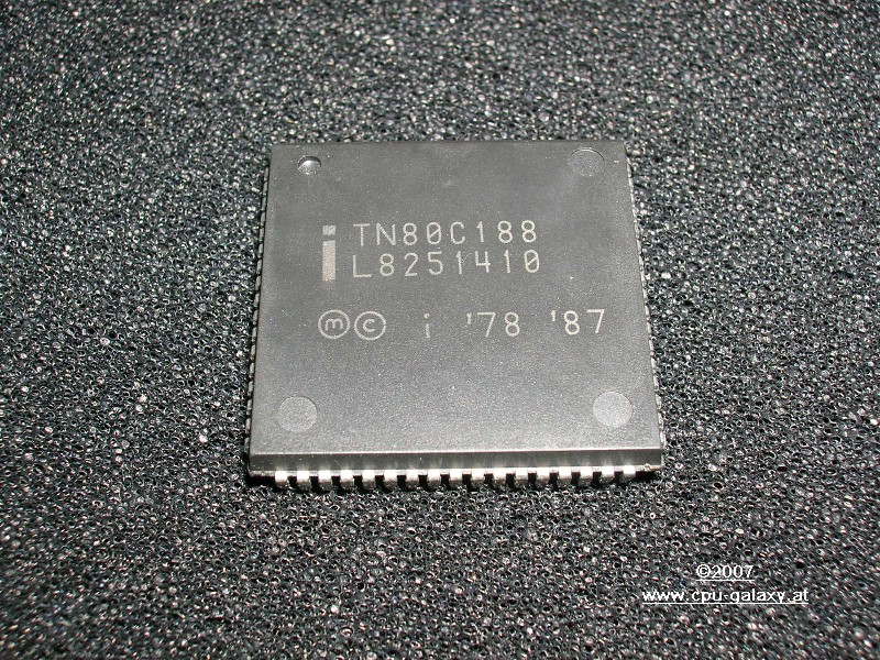 www.cpu-galaxy.at Vintage Chips Intel 80188 Section